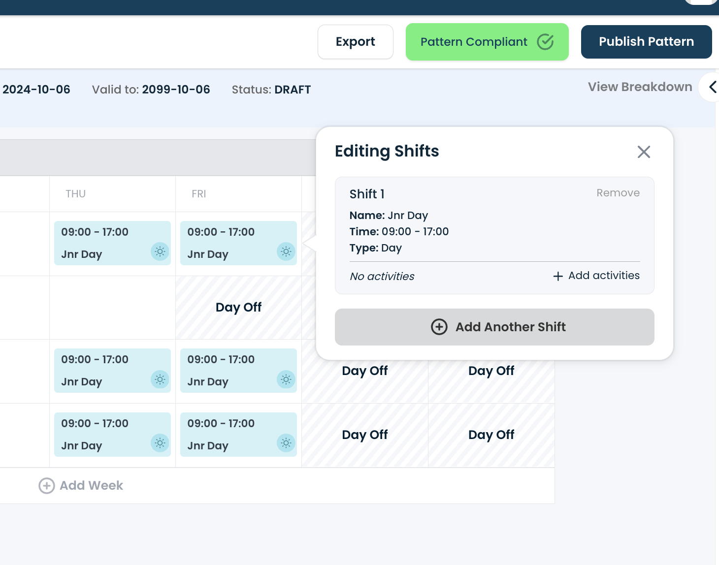 How do I create a roster?