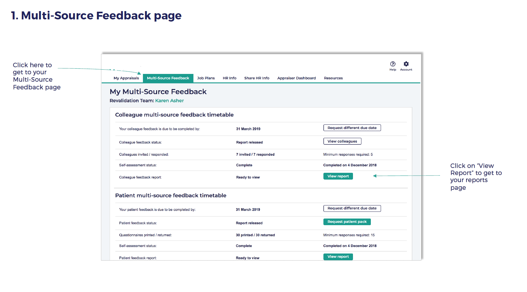 How do I add my MSF360 report to my appraisal?